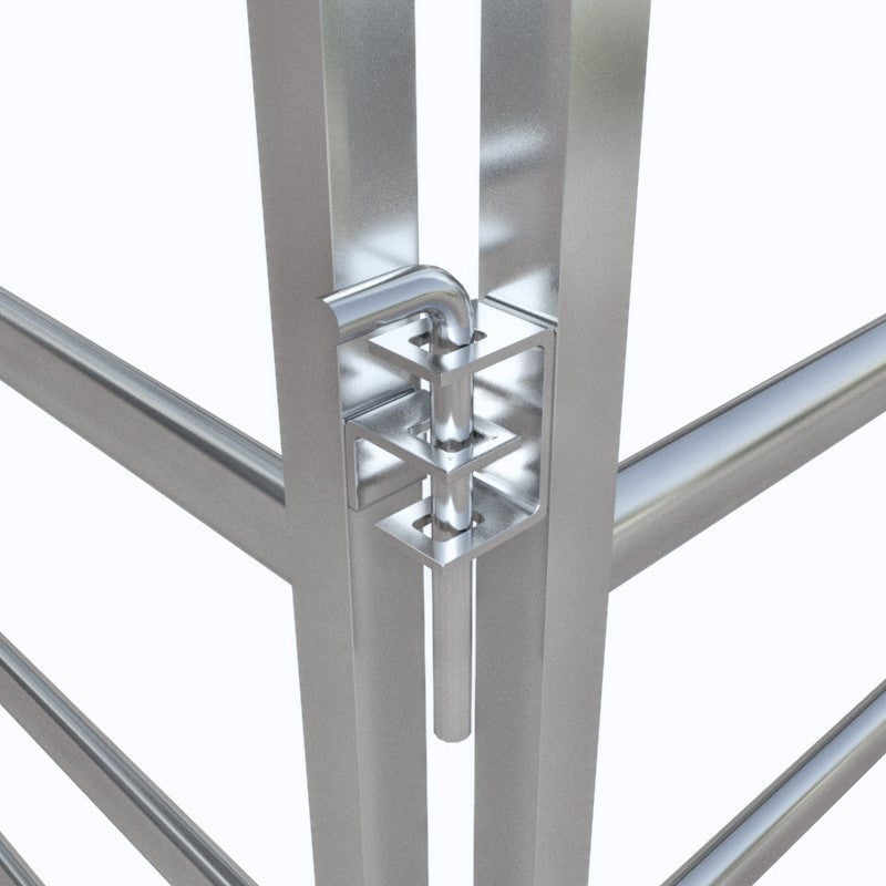 Heavy duty ride through arena swing gates – Three Nines Inc.
